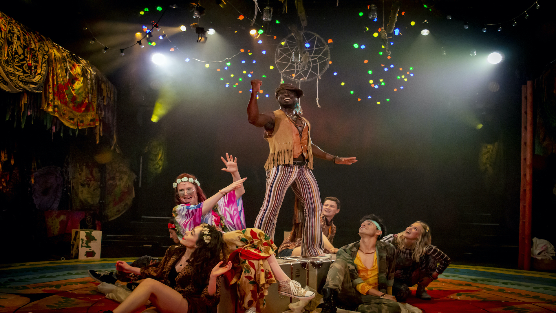 Pippin, Charing Cross Theatre review - happy-clappy vibe